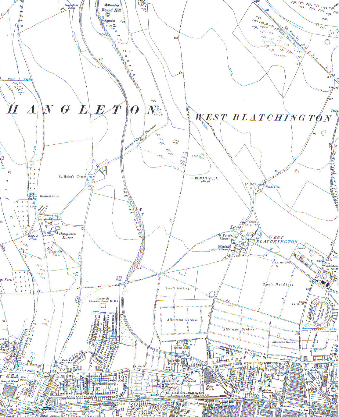 Development of Hangleton and West Blatchington | Development of ...