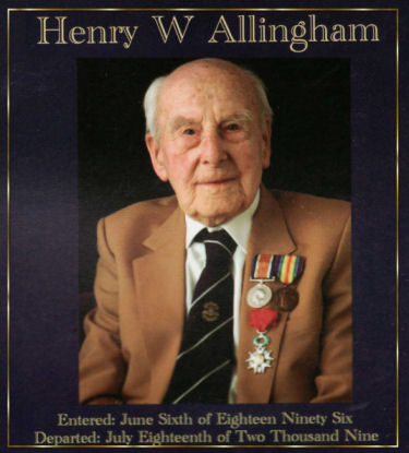 Henry Allingham: 1896-2009 WWI veteran | Remembrance | My Brighton and Hove