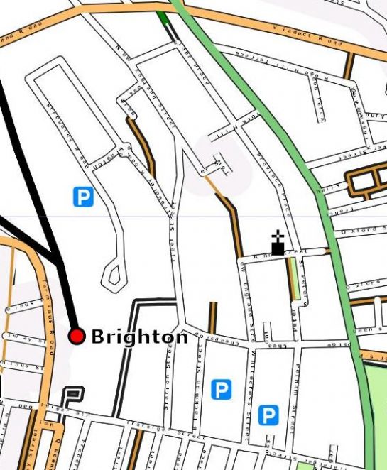 Surveying the New England Quarter | Maps | My Brighton and Hove