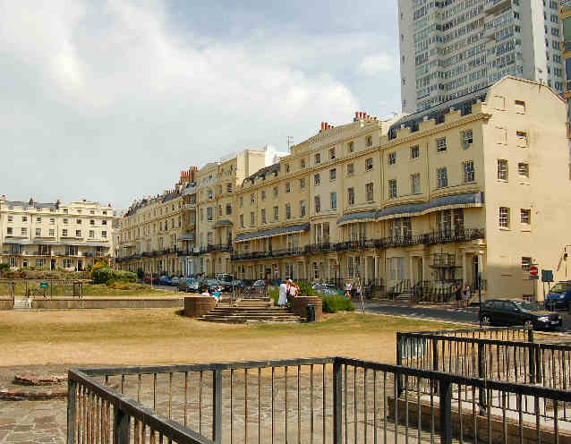 Erected c1818-28 on the site of the Belle Vue Field. | Regency Square ...